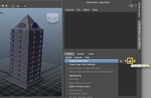 Organizing Scenes Using Layers and Groups in Maya 3D | Rename Layers ...